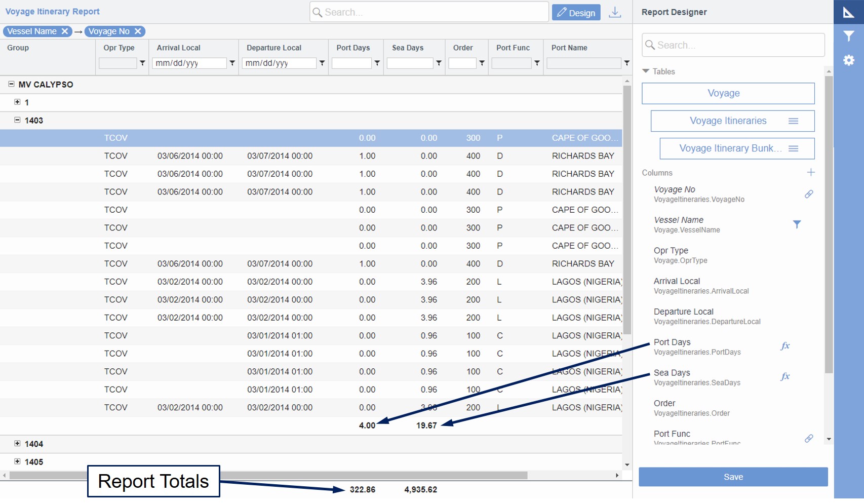 IMOS - Adding Aggregate Functions